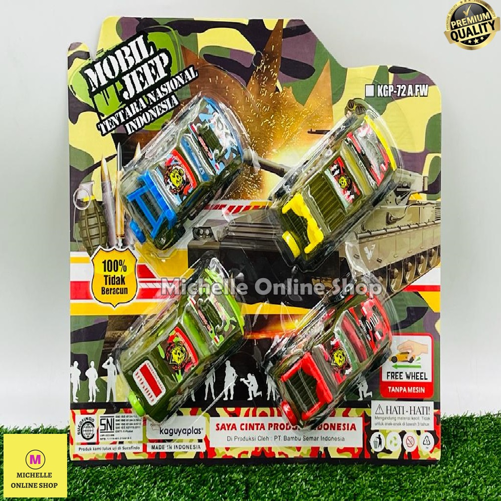 Jual MAINAN MOBIL TENTARA JEEP ARMY MOBIL MILITARY ISI 4PCS | Shopee Indonesia