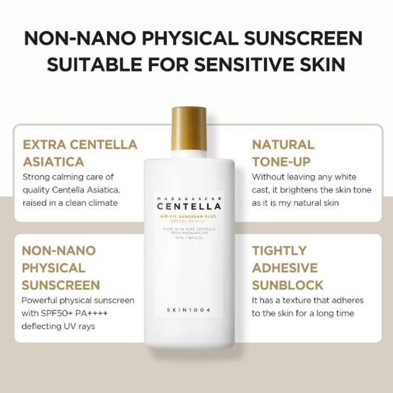 Jual Skin1004 Centella Air-Fit Suncream plus 50ml | Shopee Indonesia