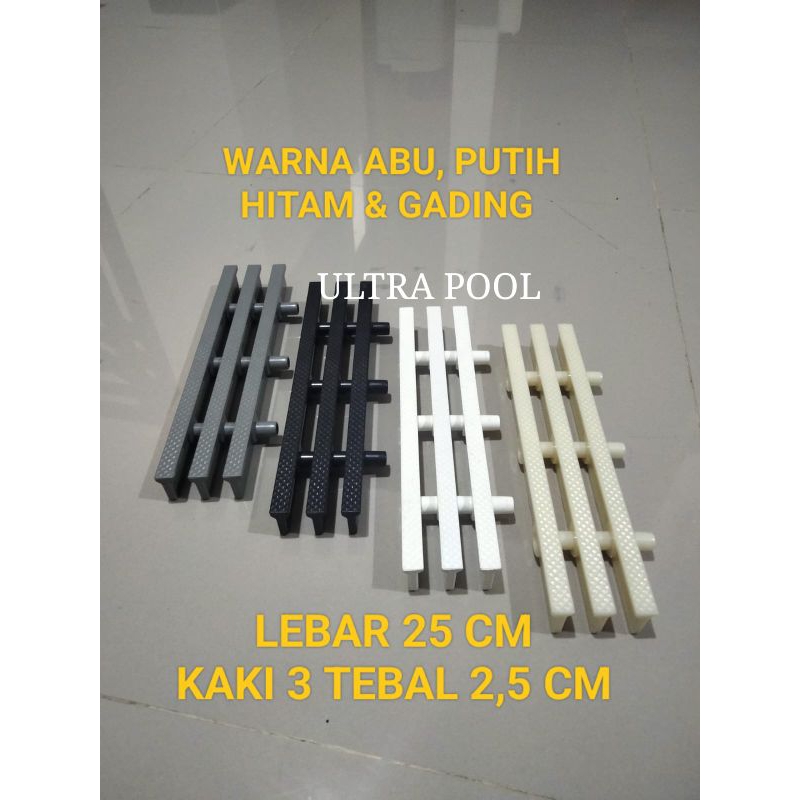 Jual Grating kolam renang lebar 25 cm l penutup gutter harga permeter ...