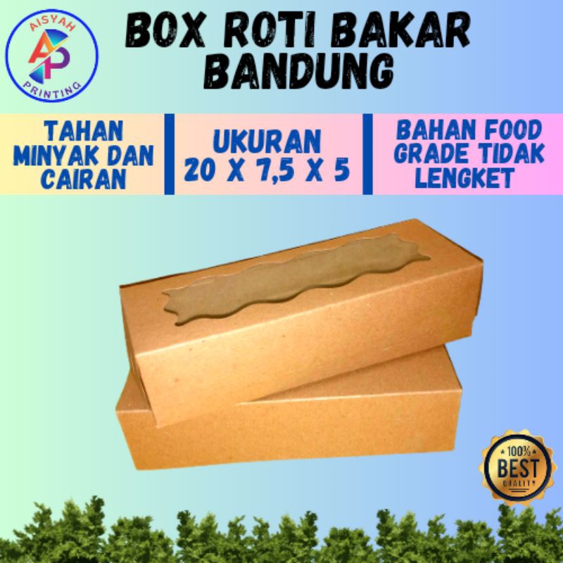 Jual Dus Roti Bakar Bandung, Box Roti Bakar, Kemasan Roti Bakar ...