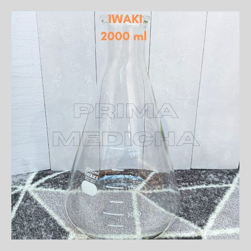Jual Erlenmeyer 2000 ML / Erlenmeyer 2 Liter | Shopee Indonesia