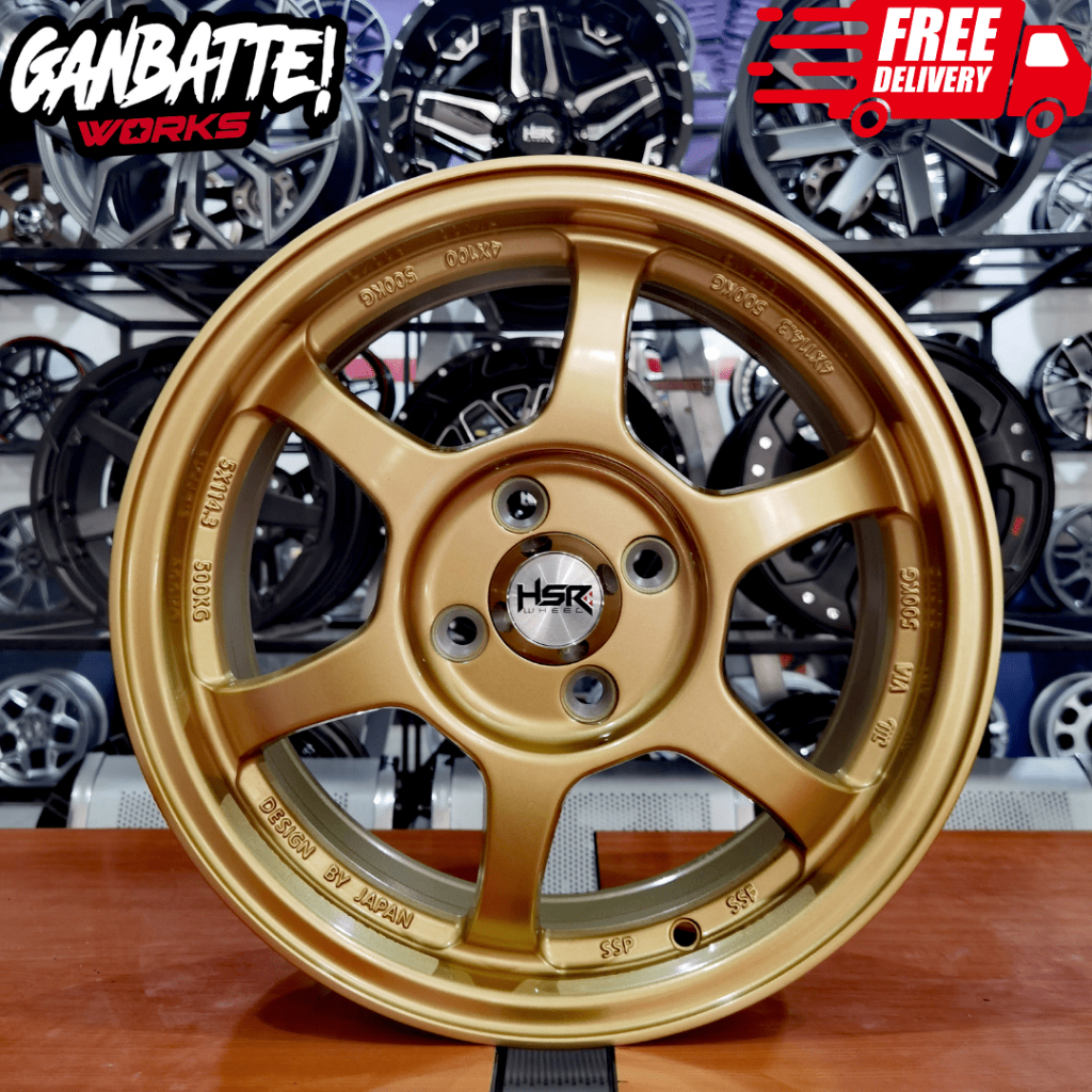 Jual VELG MOBIL SINGLE PCD 4X100 COCOK UNTUK BRIO JAZZ AYLA DLL WARNA ...