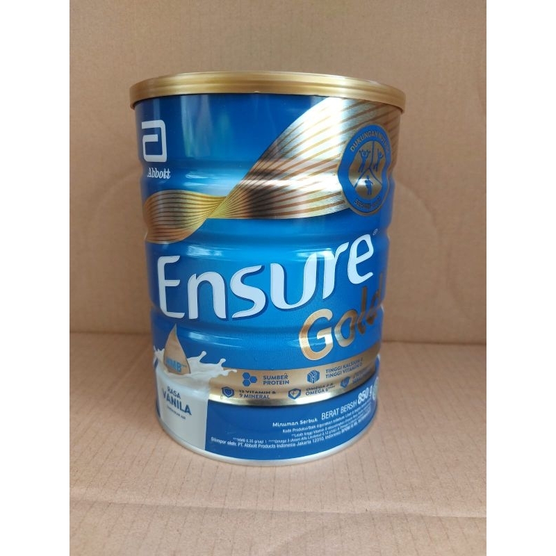 Jual Ensure Gold HMB rasa Vanila 850gr | Shopee Indonesia