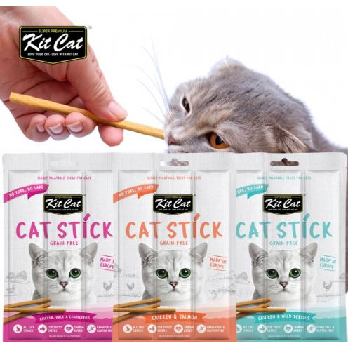 Jual KIT CAT STIK 3x5GR Treat Cat Snack Kucing Jajanan Cemilan Grain ...