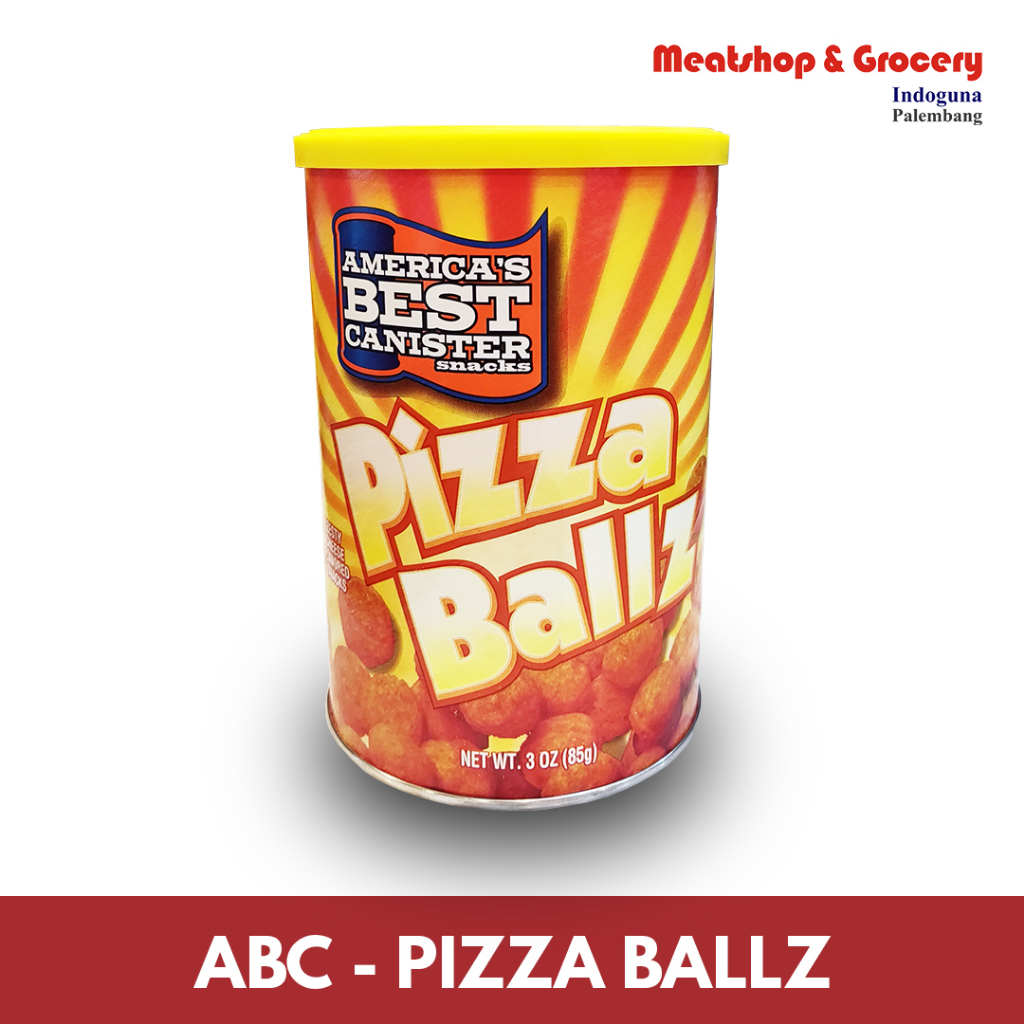 Jual America's Best Canister Snacks | ABC Pizza Ball 85gr | Meatshop ...