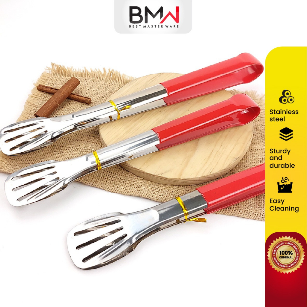Jual BMW Kitchen Ware - Capitan Kue Stainless Steel Jepitan Roti Capit ...