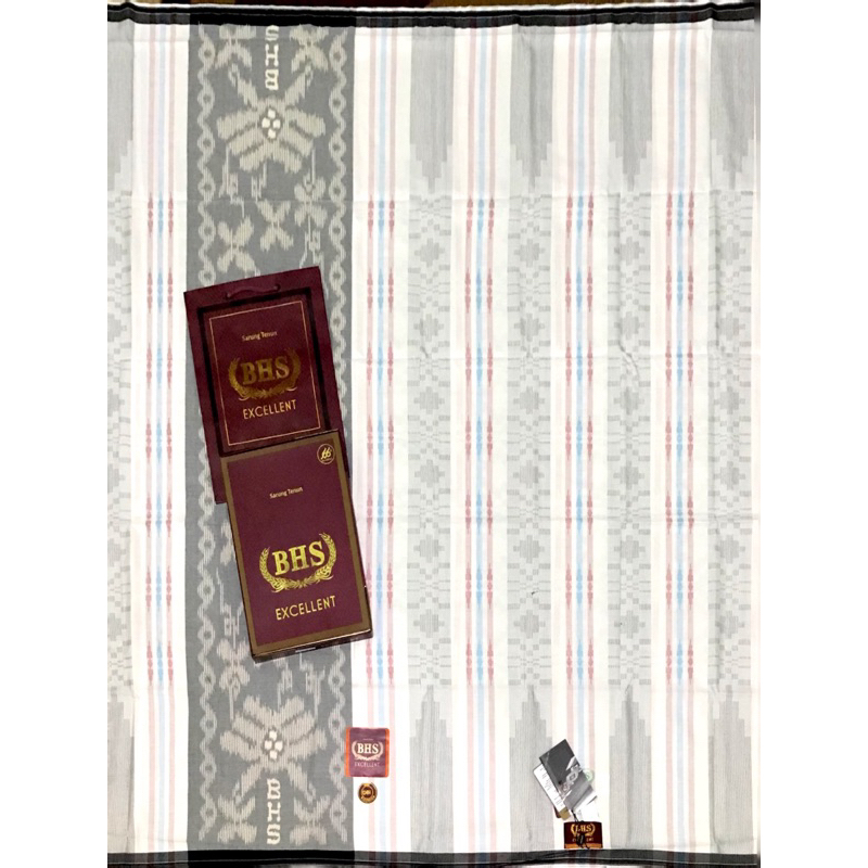 Jual Sarung BHS Excellent Songket SGB SGK Gold Silver Hitam Putih ...