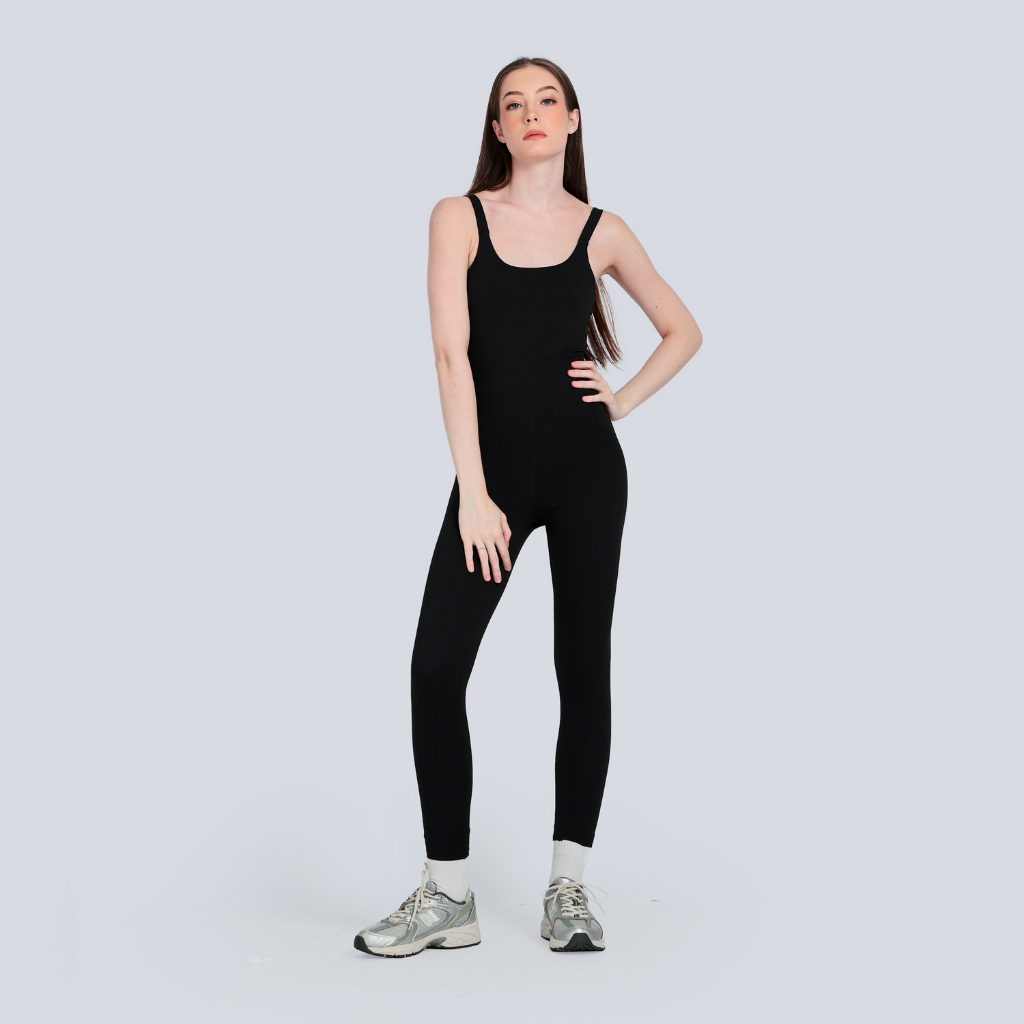Jual Eve Activewear- Body Suit Caroline Black | Shopee Indonesia