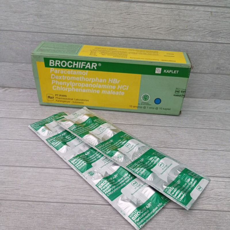 Jual Brochifar Tablet (obat flu) | Shopee Indonesia