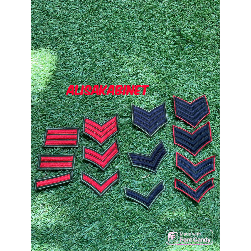 Jual Pangkat PDL Prada Sampai SERMA Jatah TNI AD | Shopee Indonesia