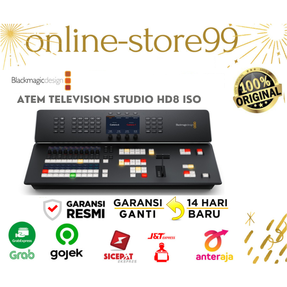 Jual Blackmagic Design ATEM Television Studio HD8 ISO original | Shopee ...