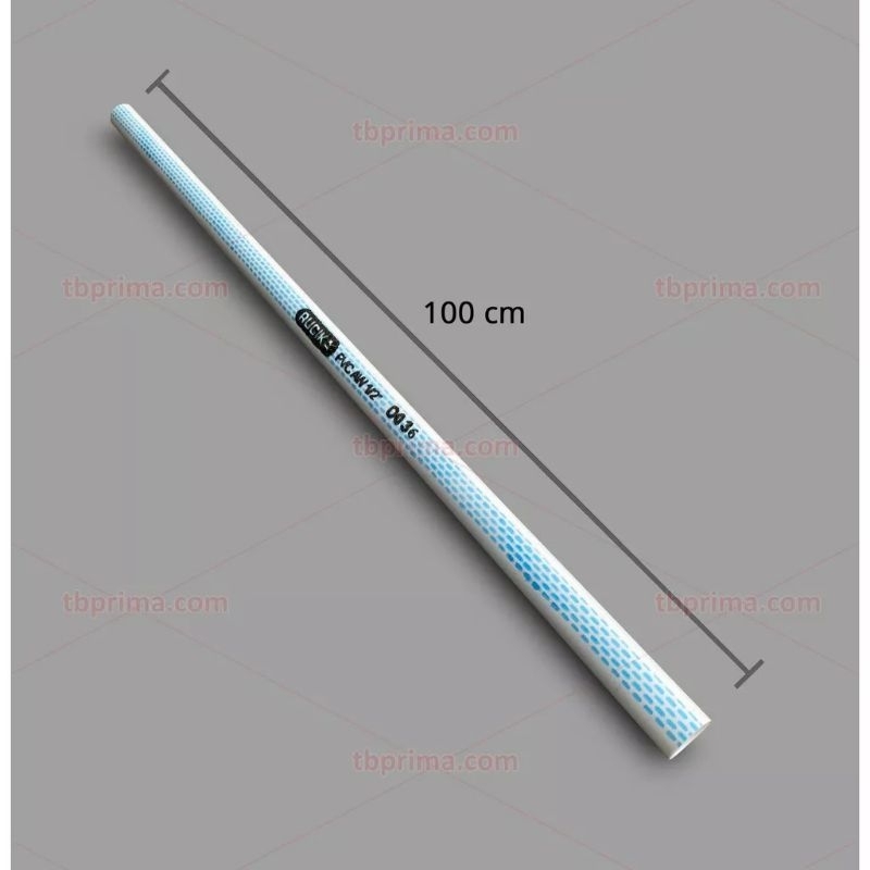 Jual PIPA PARALON AIR 1/2 ½" Inch RUCIKA WAVIN AW 100CM 1M SELANG ...