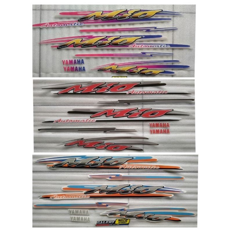 Jual STRIPING TRANSPARAN MIO RARE THAILAND //SPORTY//MIO SMILE | Shopee ...