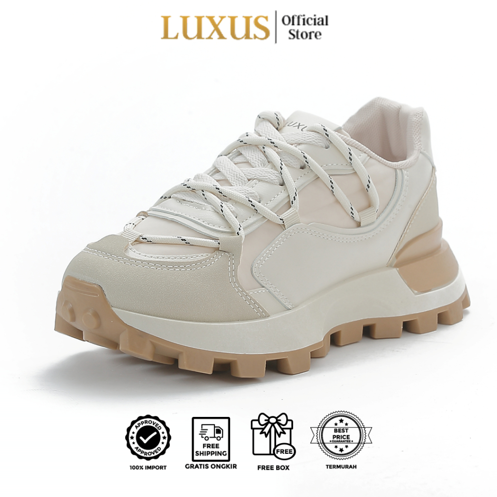 Jual Luxus Yerin Sepatu Sneakers Wanita Korean Style -Lxf06 | Shopee Indonesia
