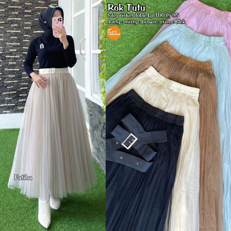Jual Rok Tutu Tule Prisket Doble By Fatiha | Shopee Indonesia