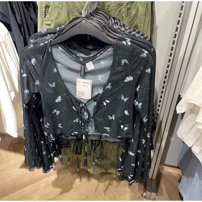 Jual H&M outer butterfly | Shopee Indonesia