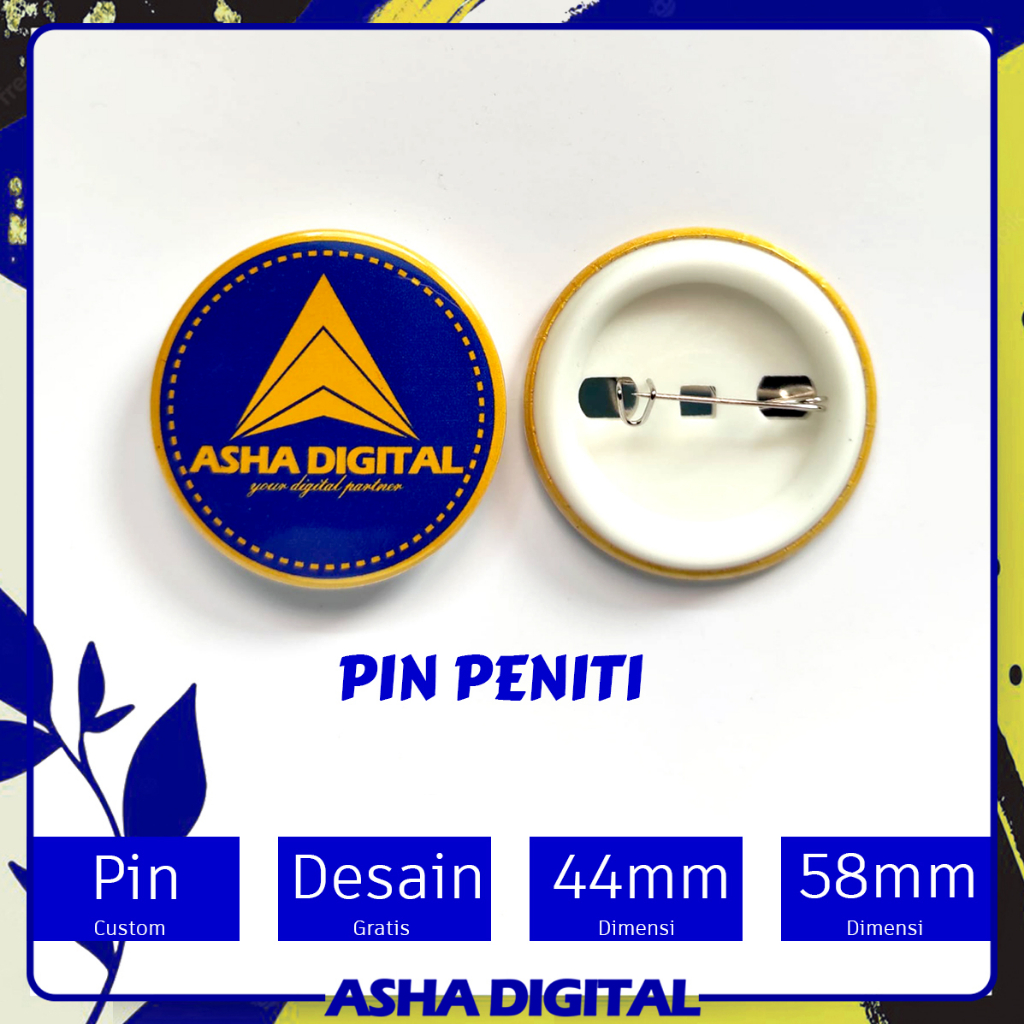 Jual Pin Peniti | Cetak Pin Bross | Ganci Custom Desain | Pin Peniti ...