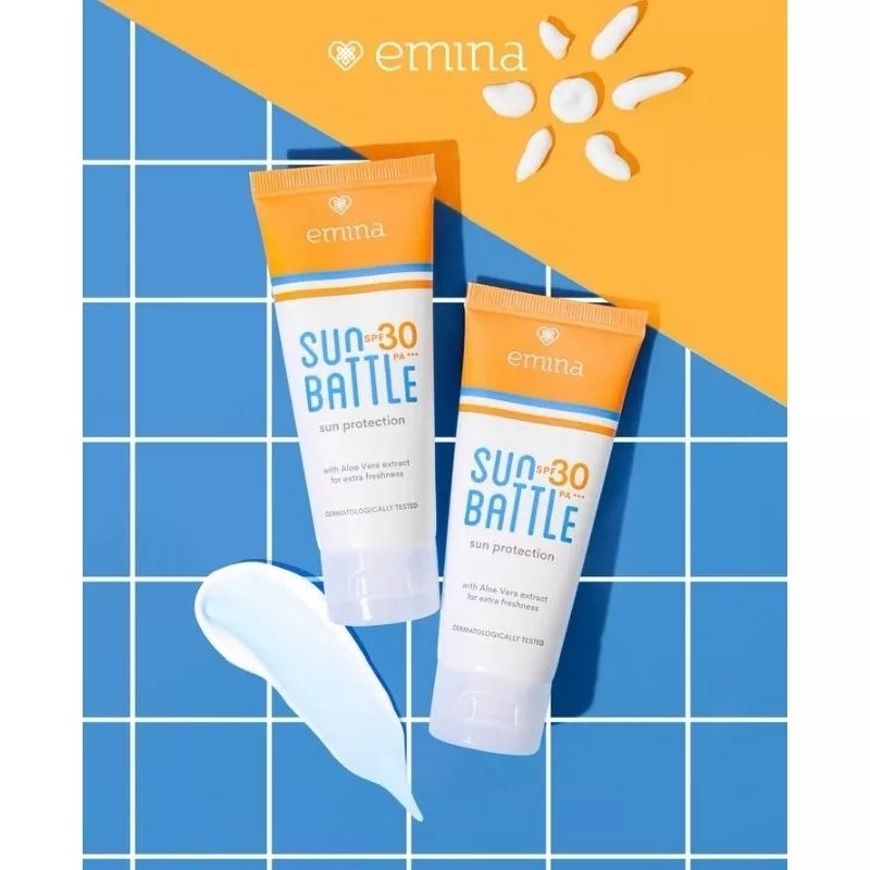 Jual sunscreen emina 60ml | Shopee Indonesia