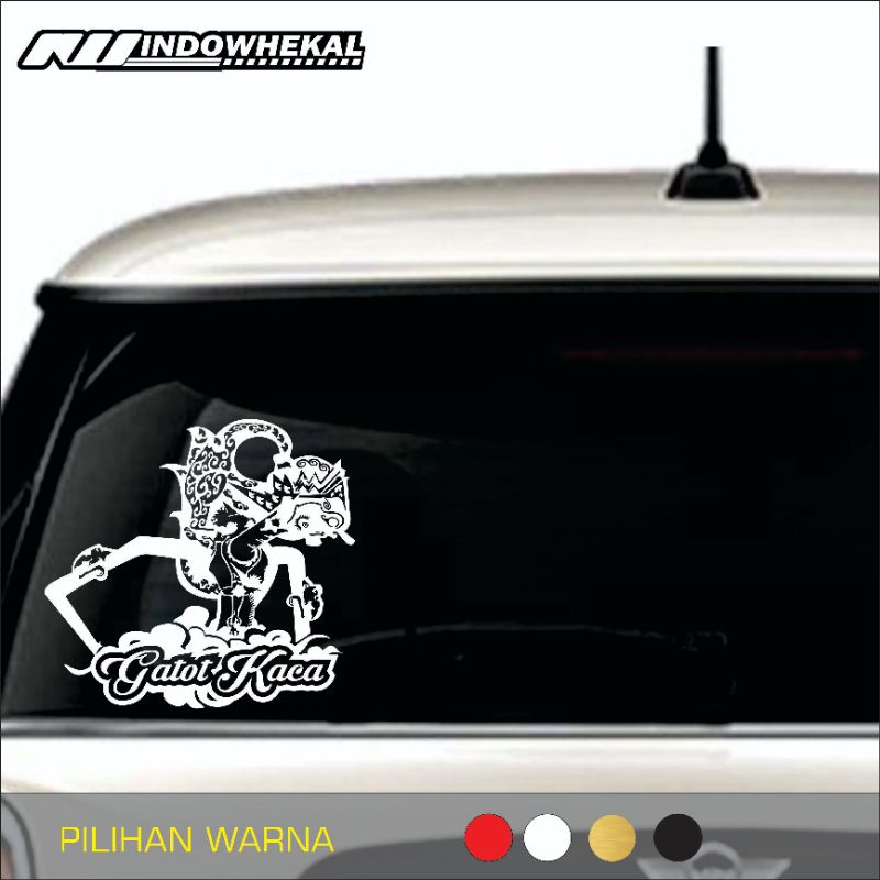 Jual STIKER CUTTING STICKER WAYANG GATOT KACA | Shopee Indonesia