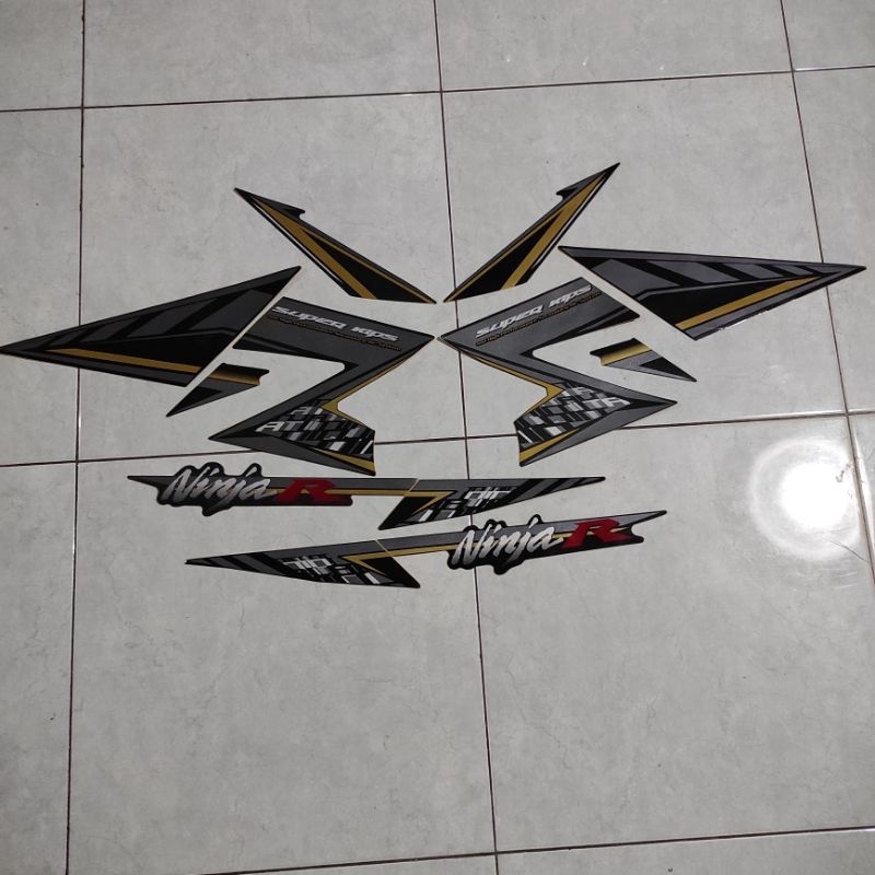 Jual Stiker stripping striping decal graphic Kawasaki Ninja 150 R 150R ...