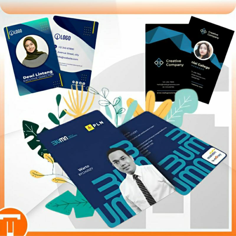 Jual Cetak kartu - Id Card - Kartu Nama - Plastik PVC - CoCard | Shopee ...