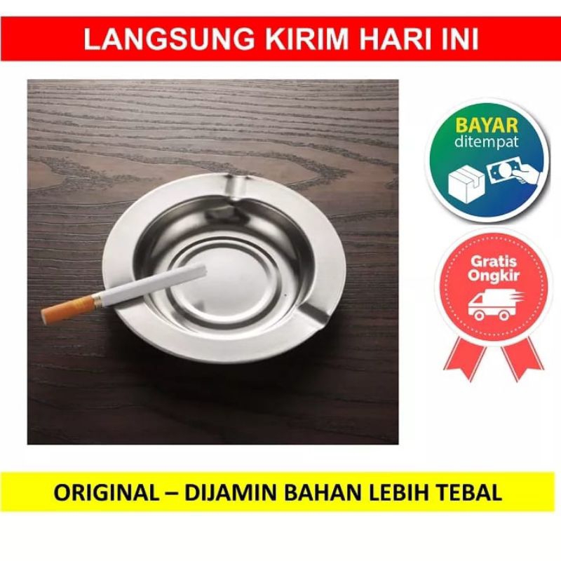 Jual Asbak Aluminium / Asbak Petak ASB-01 / Asbak Rokok Stainless ...