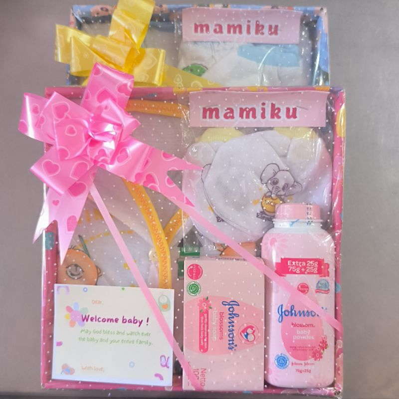 Jual baby parcel gift set new born hamper parsel bayi hadiah kado bayi ...