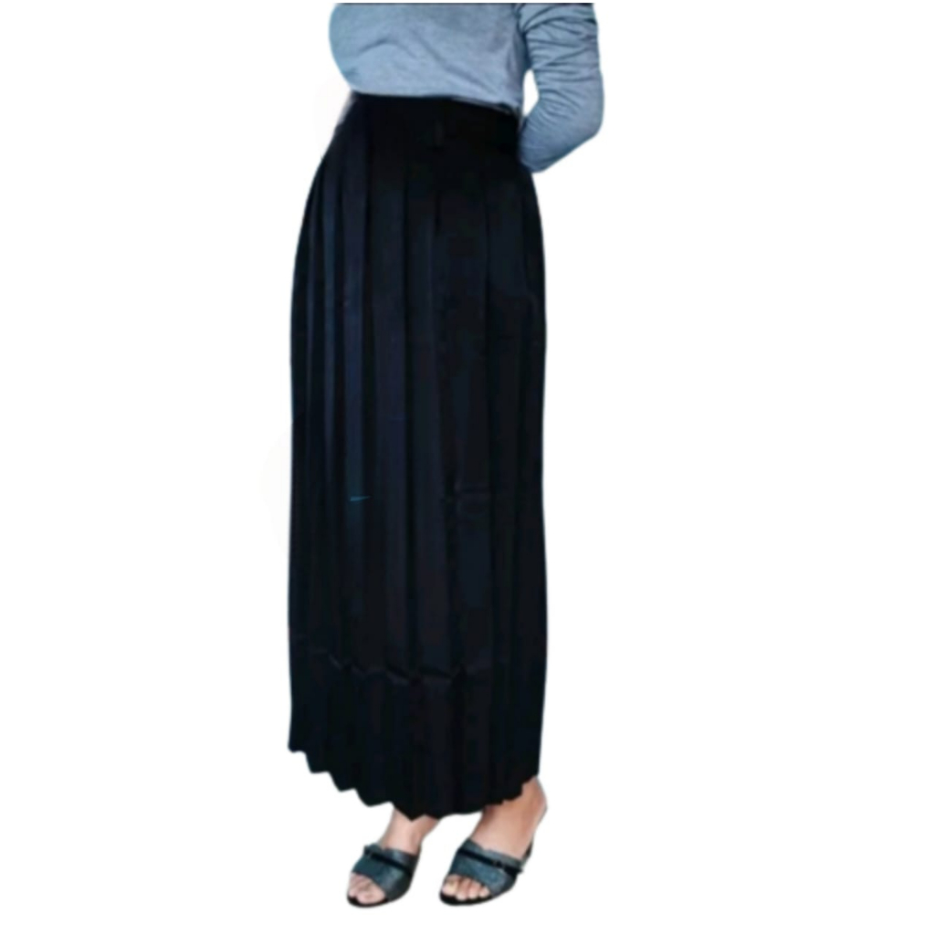 Jual ROK REMPEL PANJANG SEKOLAH SMP SMA ABU BIRU HITAM PUTIH COKLAT ...