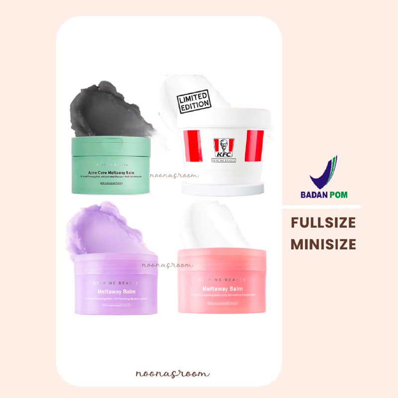 Jual DEAR ME 30 Seconds Acne care // Peach // Blueberry // papaya KFC ...
