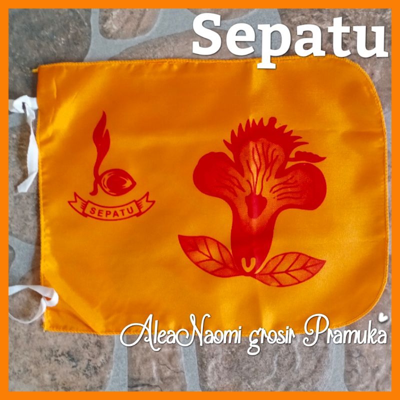 Jual Bendera regu pramuka putri bunga sepatu bendera regu bunga sepatu ...