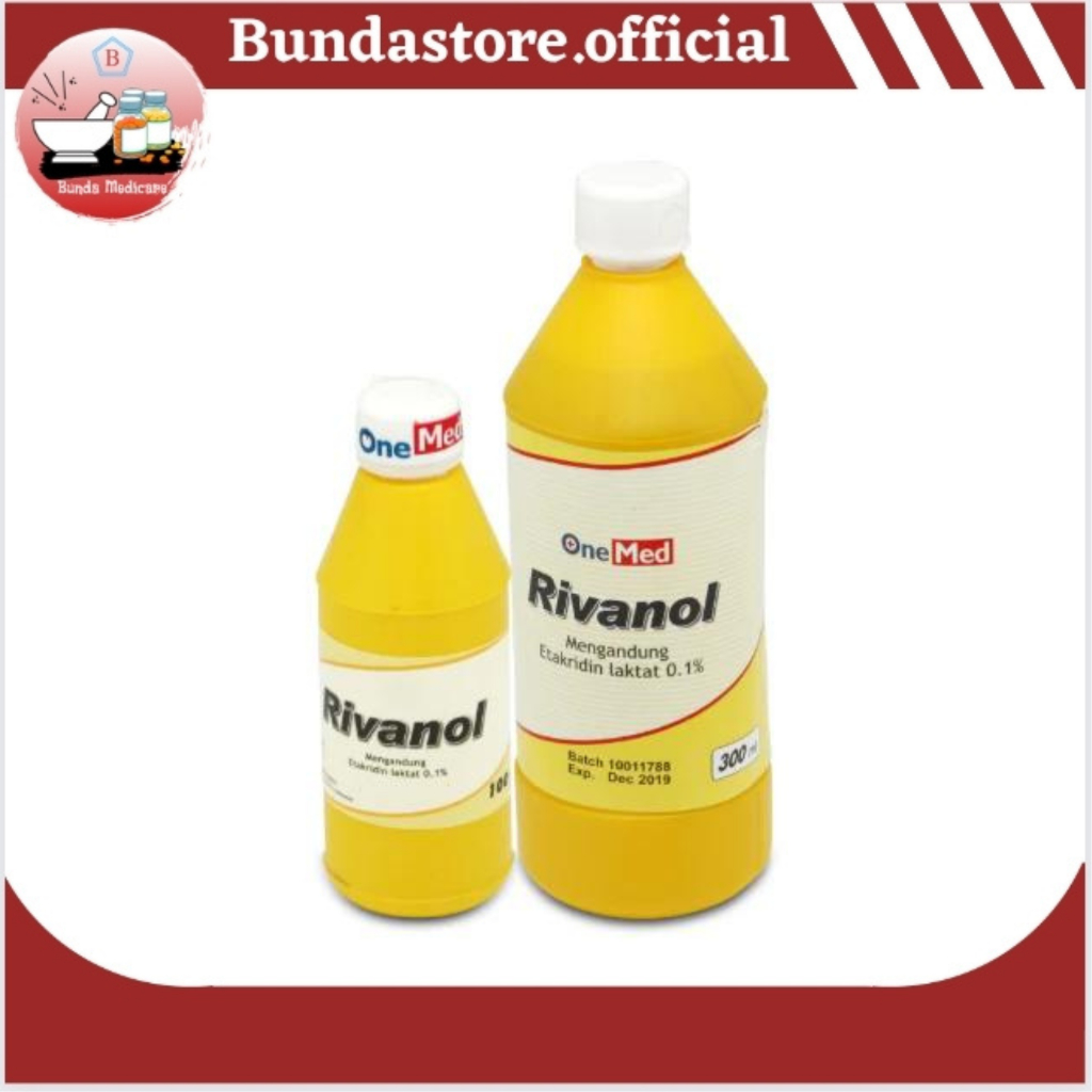 Jual One Med Rivanol Liquid 100 ml, 300 ml - Cairan Disinfektan ...