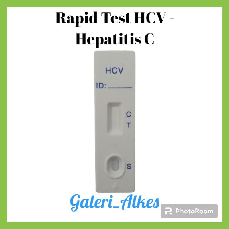 Jual Alat Tes HCV Hepatitis C | HCV Test Card | 1Set Siap Pakai ...