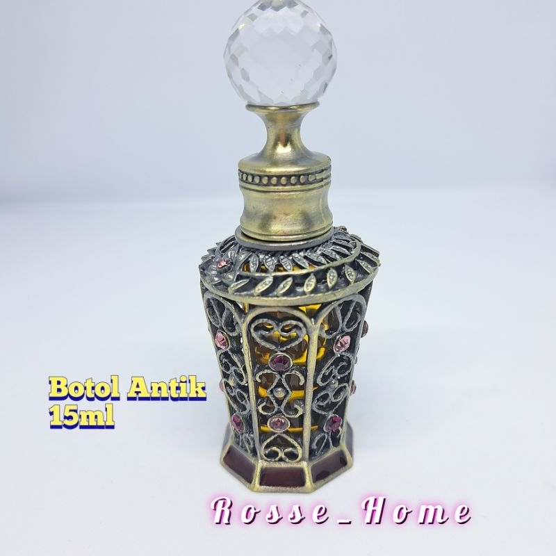 Jual Botol Parfum Antik Mewah/ Botol Parfum Antik Elegan Turkei Arab ...