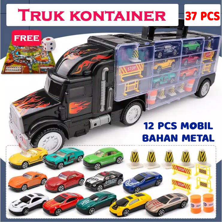 Jual Mobil Truck Mobil-Mobilan Mainan Anak Mobil Kontainer Container ...