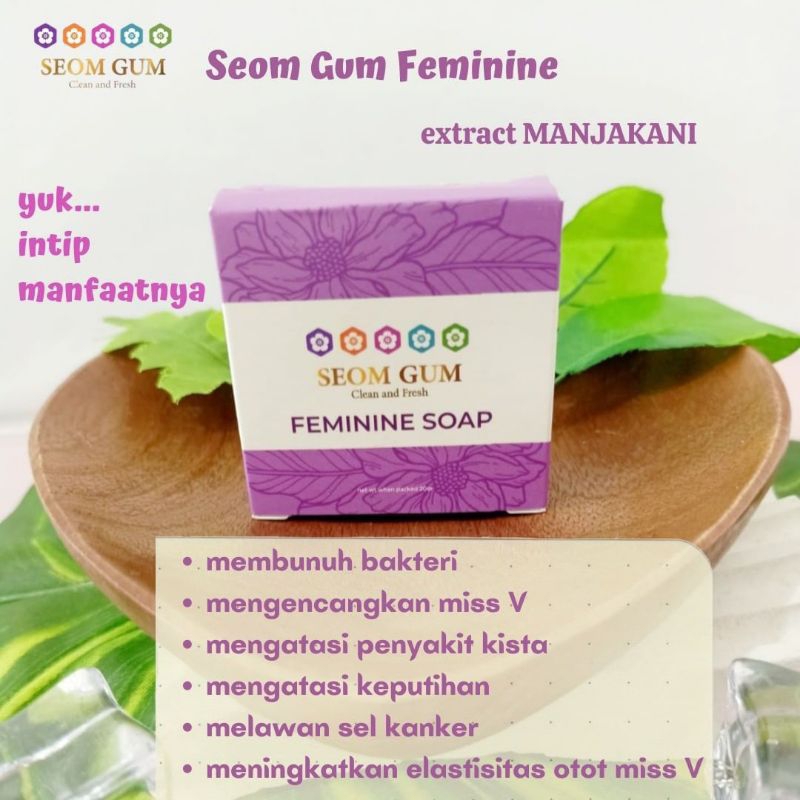 Jual SABUN SEOM GUM FEMININE (ORIGINAL) | Shopee Indonesia