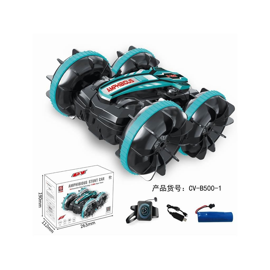 Jual RESTOCK Amphibious Stunt Car 2in1 - RC Mobil Amphibi bisa darat ...