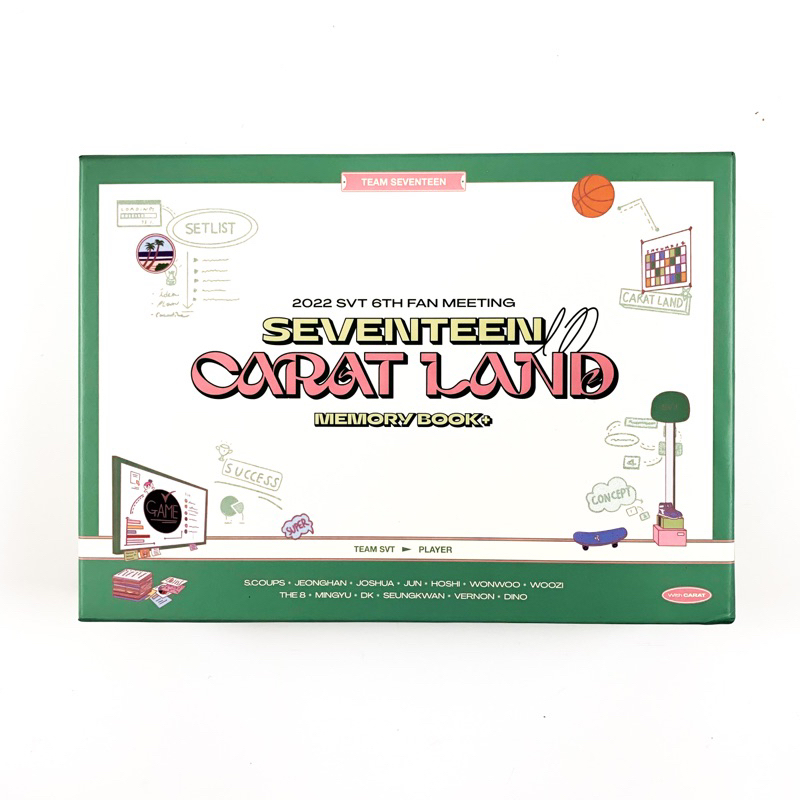 Jual [sharing] SEVENTEEN in CARAT LAND 2022 MEMORY BOOK (DVD/DIGITAL ...