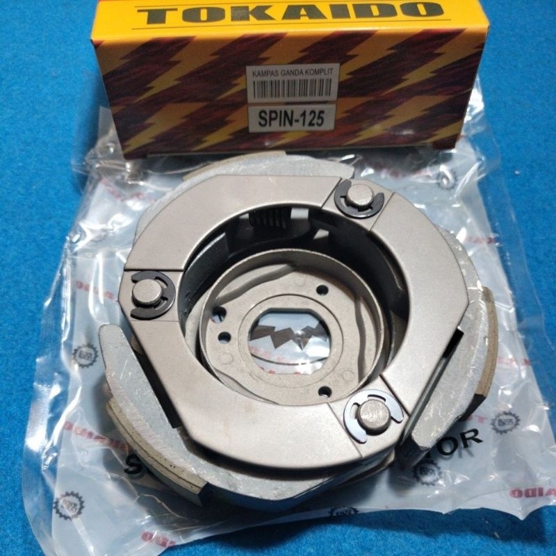 Jual KAMPAS KOPLING GANDA OTOMATIS ASSY KOMPLIT SPIN 125 SKYWAVE SKYDRIVE HAYATE | Shopee Indonesia