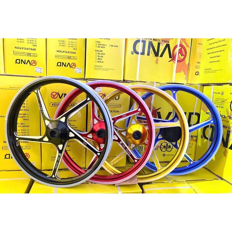 Jual VELG VND 2 TONE AK55 AK 55 YAMAHA JUPITER Z VEGA FIZR MX OLD RX ...