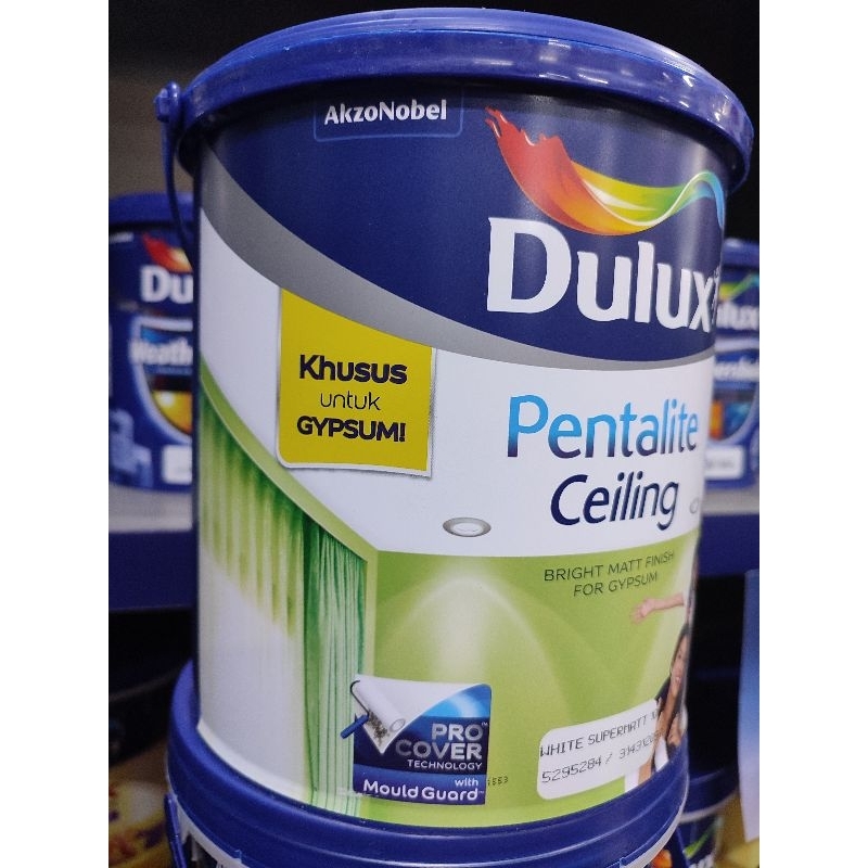Jual CAT DULUX PENTALITE CEILING CAT PLAFON CAT TEMBOK | Shopee Indonesia
