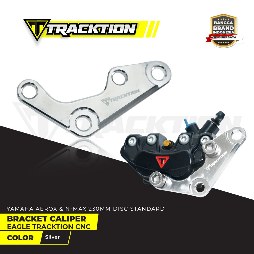 Jual BRACKET CALIPER EAGLE TRACKTION FOR DISCBRAKE STANDAR NMAX 230MM ...