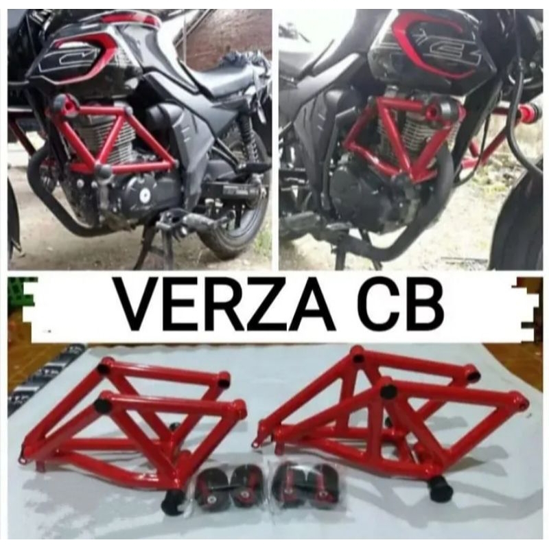 Jual CRASHBAR TUBULAR HONDA CB VERZA/VERZA OLD | Shopee Indonesia