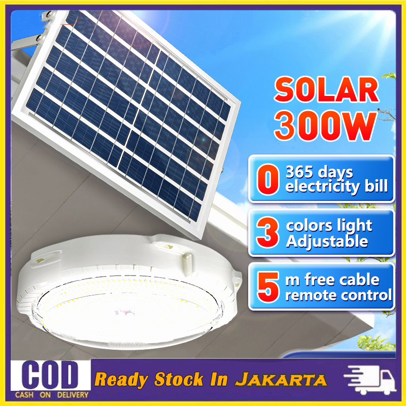 Jual [Garansi 2 Tahun] Lampu Tenaga Surya Otomatis Outdoor 0 tagihan ...