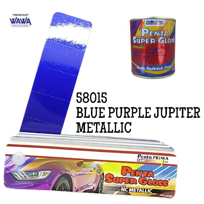 Jual cat duco Blue Purple Jupiter 58015 Penta Super Gloss yamaha blue ...