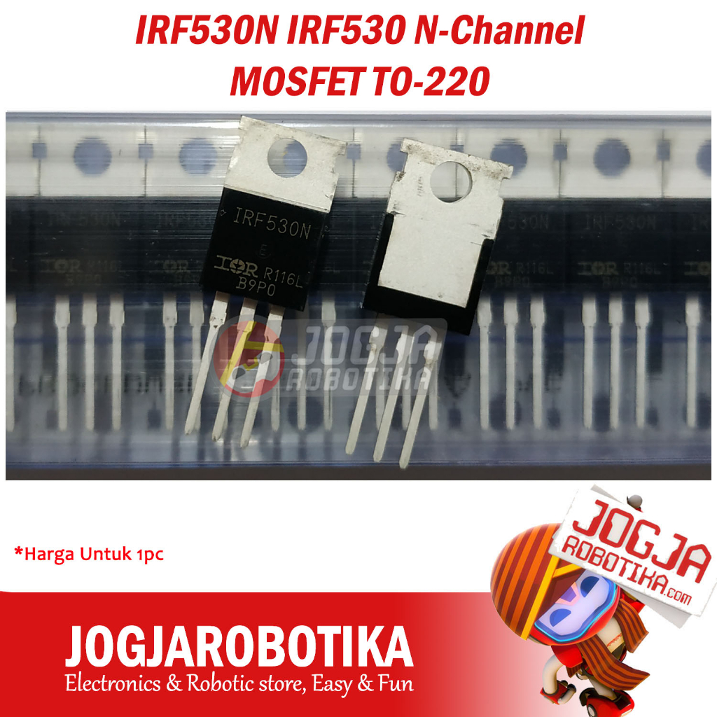 Jual IRF530N IRF530 N-Channel MOSFET TO-220 | Shopee Indonesia