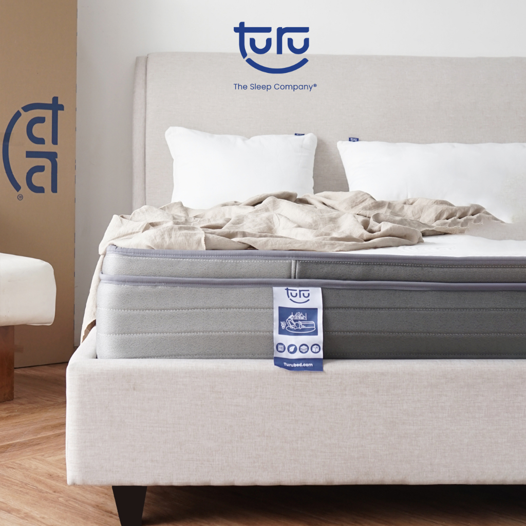 Jual TURU Dipan / Tempat Tidur / Bed Frame varian Oat - Knockdown | Shopee Indonesia