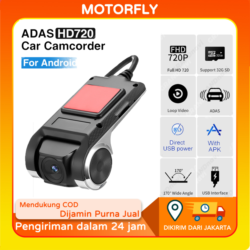 Jual Dash Cam untuk Head Unit Radio Mobil Android USB HD 720P ADAS ...