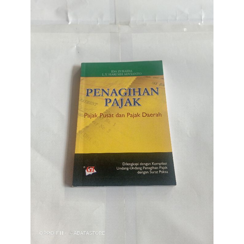 Jual BUKU PENAGIHAN PAJAK PAJAK PUSAT DAN PAJAK DAERAH IDA ZURAIDA ...