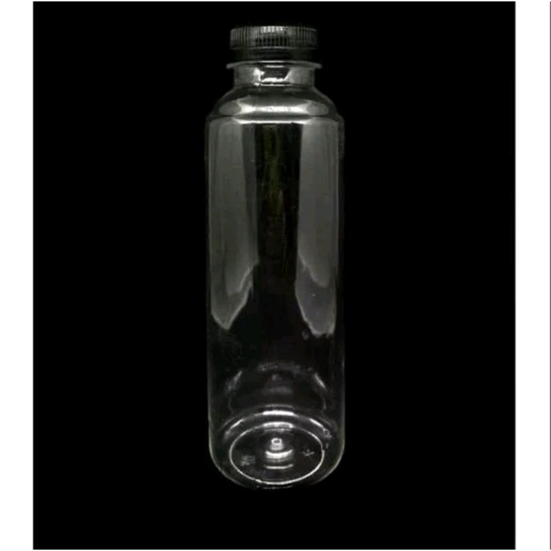 Jual botol plastik almond 250ml 250 ml bulat bahan pet foodgrade bening ...