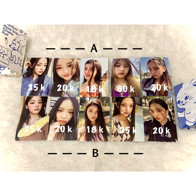 Jual NewJeans Official Photocard weverse album C ver /Minji/Hanni/Danielle/Haerin | Shopee Indonesia